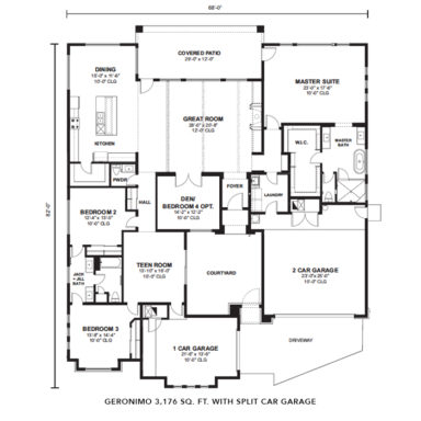 THE GERONIMO | House Floor Plans AZ | Morgan Taylor Homes